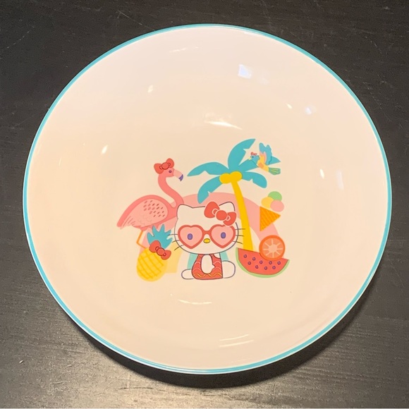 Hello Kitty | Dining | Hello Kitty Tropical Vacation 9 Ceramic Dinner ...
